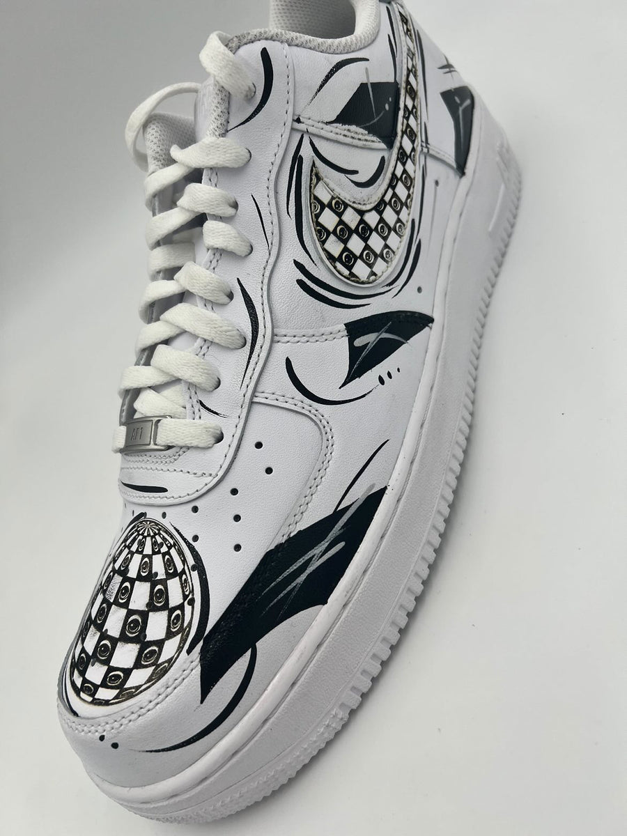 Brock Seals Eyez Force 1 Chess- @EYEZ C👁LLAB👁RATE Sneaker – EYEZbrand ...